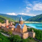 From Tbilisi: Private Gudauri Ski Resort Tour - The Confluence of Rivers: Nature’s Contrasts