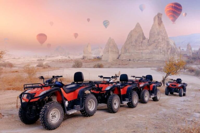 Göreme: Quad Safari through the Sword, Love & Rose Valleys - The Experience & the Scenery