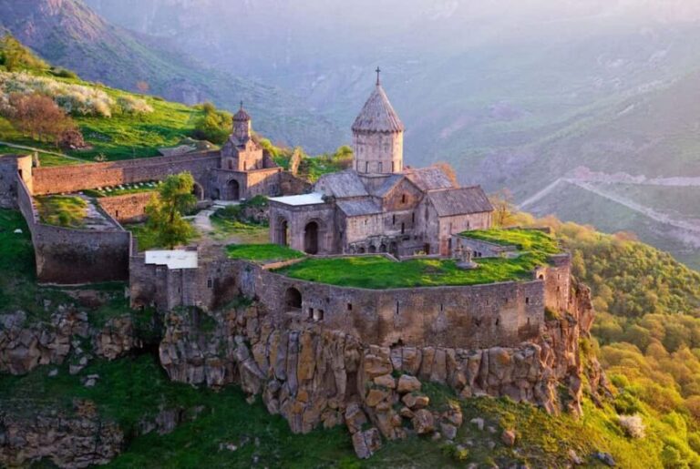 Group Tour: Hin Areni Wine factory, Shaki waterfall, Tatev - First Stop: Hin Areni Winery