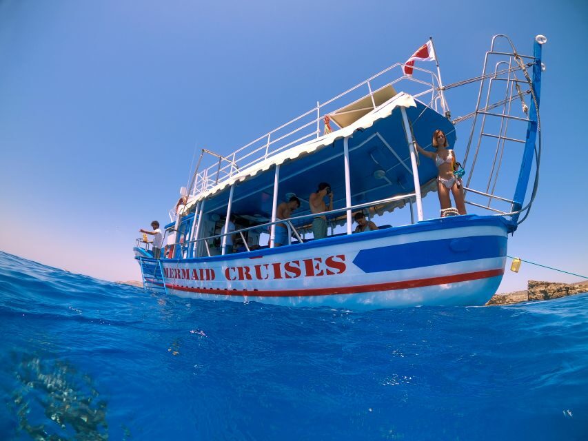 Half-Day Sunset Cruise with Blue Lagoon Swim & Explore Gozo - Blue Lagoon: The Crystal Water Stop