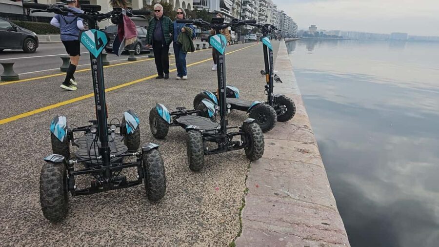 Hidden Thessaloniki by Night with a Small Electric ATV - The Joy of Riding Electric ATVs