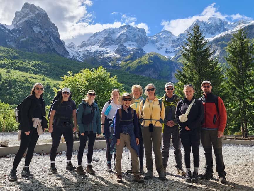 Hiking Tour of Valbona, Theth & Blue Eye, 3 Days from Tirana - A Detailed Look at the Itinerary