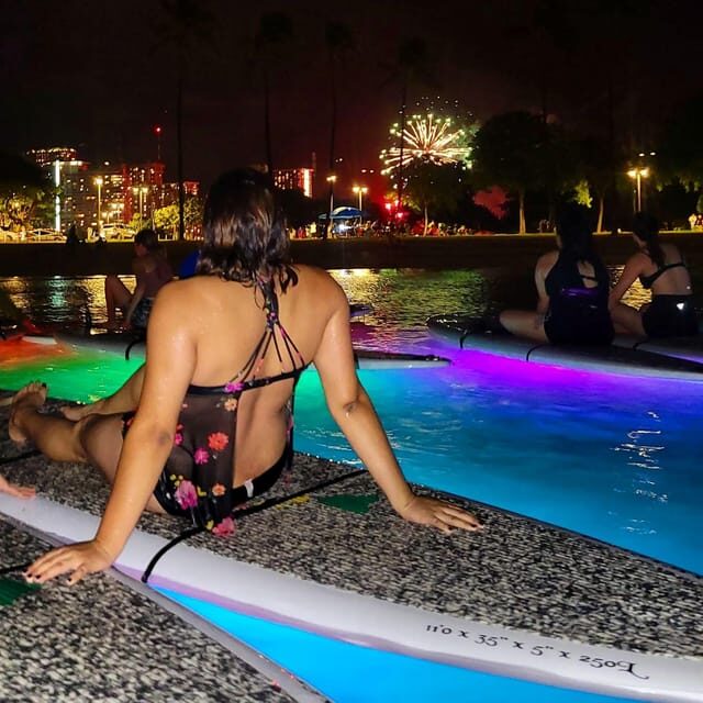 Honolulu: Fireworks Glow and Flow Yoga Class - What to Expect During the Tour