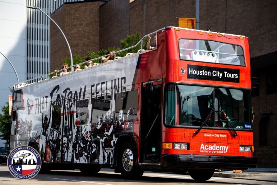 Houston: Guided City Tour by an Open-Top Double Decker Bus - FAQ