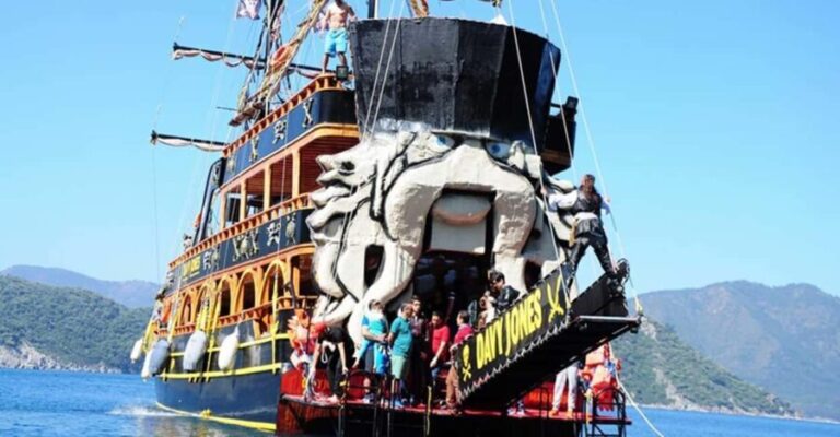 Icmeler Pirate Boat Trip, Lunch, Unlimited Soft Drinks - Detailed Breakdown of the Itinerary