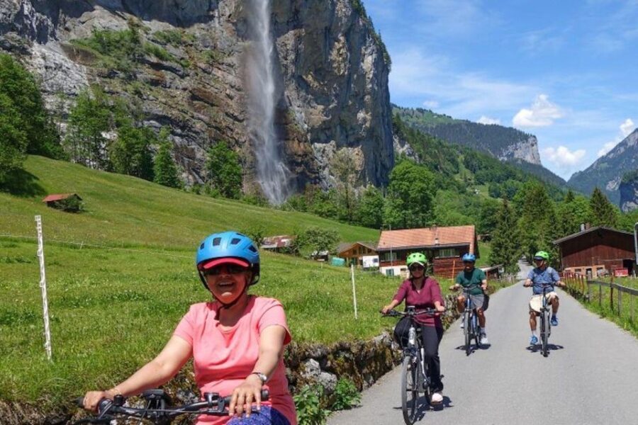 Interlaken: 72 Waterfalls Valley & Lauterbrunnen E-Bike Tour - Detailed Exploration of the Tour