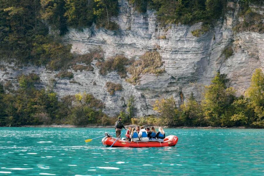 Interlaken: Chocolate Fondue Float - Start with a Friendly Welcome and Safety Briefing