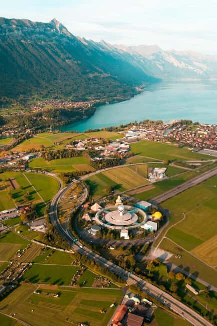Interlaken: City Tour and Harder Kulm Funicular Ride - Walking Along the Aare River and Reaching the Harderbahn Station