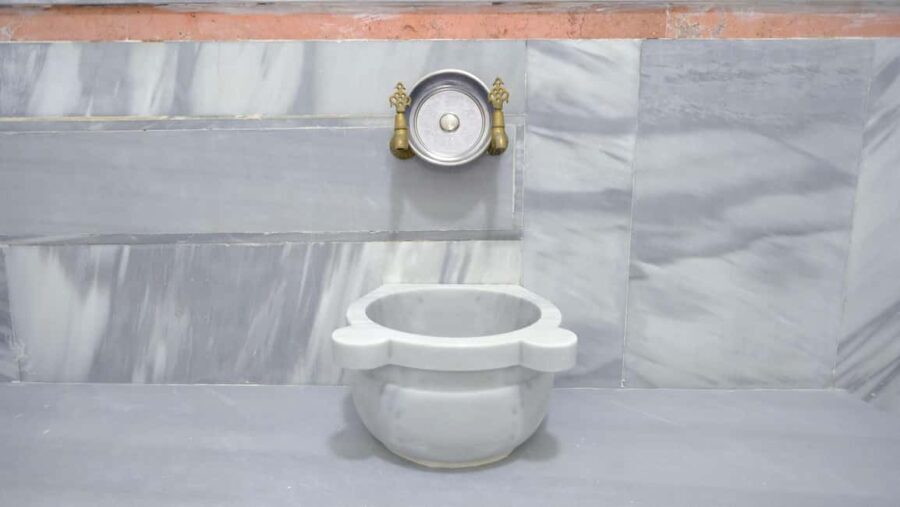 Istanbul: Turkish Hamam Kese/Foam Workshop with Starter Kit - The Historic Hzrbey Hamam Setting