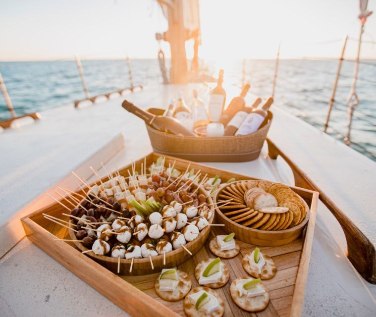 Key West Wind and Wine Sunset Sail aboard classic Schooner - How the itinerary unfolds