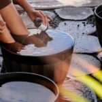 Kona Salt Farm: Deep Ocean Cold Water Mineral Foot Soak - The Experience and Atmosphere
