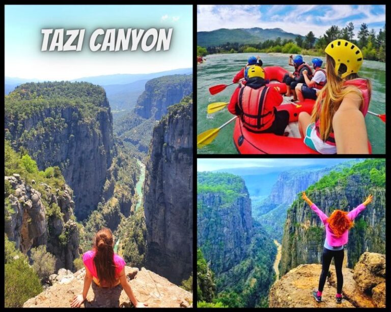 Köprülü Canyon Nationel Park Rafting & Taz Canyon Mix Tour - Discovering Köprülü Canyon National Park