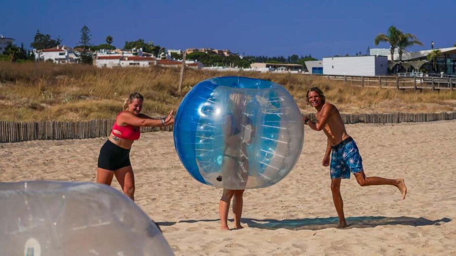 Lagos: Bubble Football Experience - How the Experience Unfolds