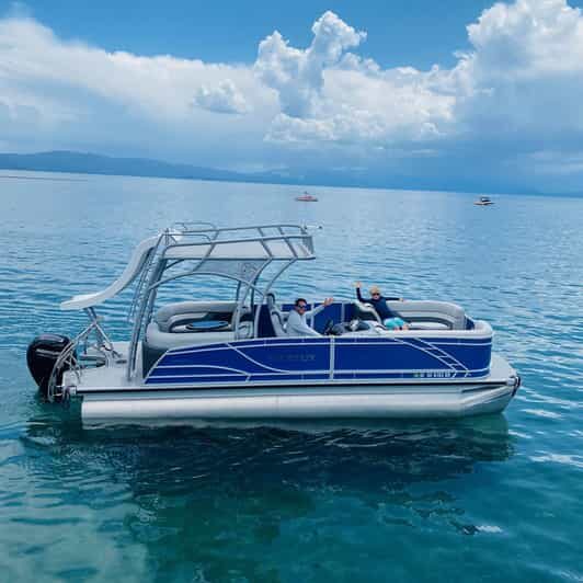 Lake Tahoe: Luxury Pontoon Boat Rental with Water Slide - The Itinerary Breakdown