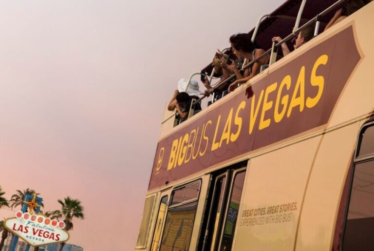 Las Vegas: Hop-on Hop-off Sightseeing Tour by Open-Top Bus - What to Expect from the Tour