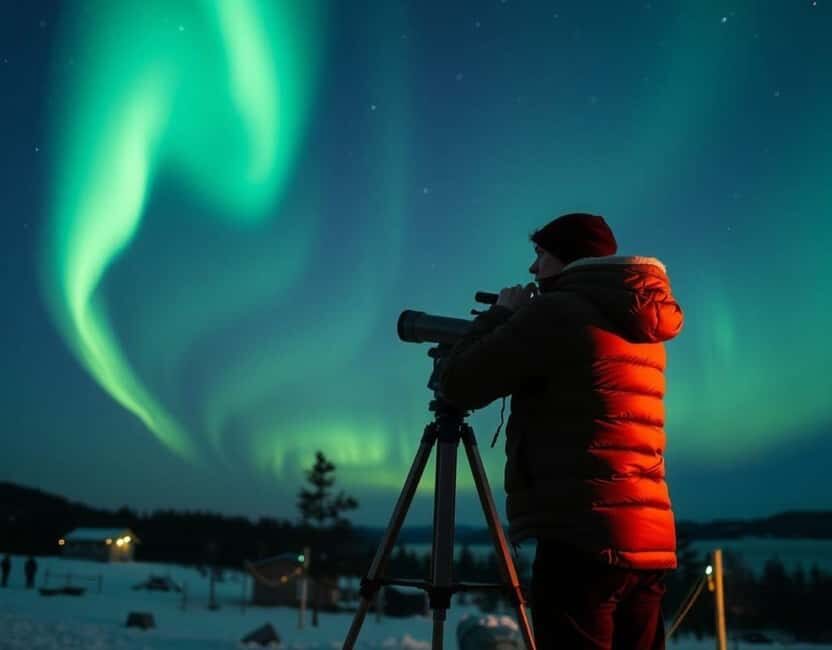 Levi: Northern Lights Magic and Stargazing by Telescope - The Arctic Wilderness and its Magic