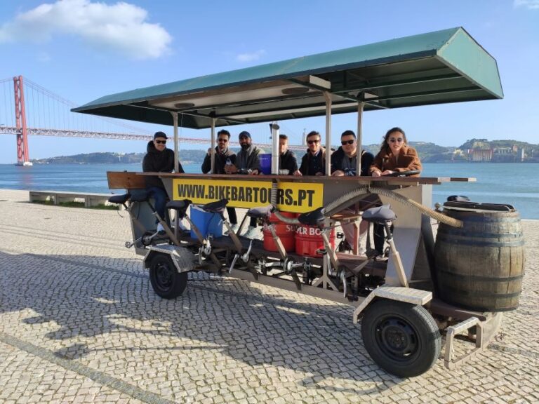 Lisbon: 1-Hour Beer Bike Tour with Draft Beer & Sangria Ride - Exploring Lisbon from a Different Perspective