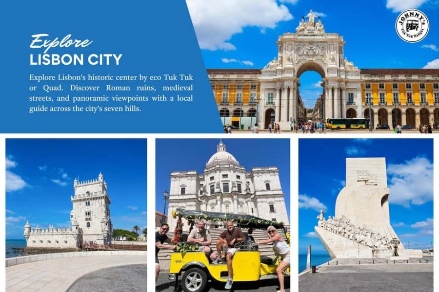LISBON : EXPLORE OLD TOWN ALFAMA BY ELECTRIC TUK TUK - Who Will Love This Tour?