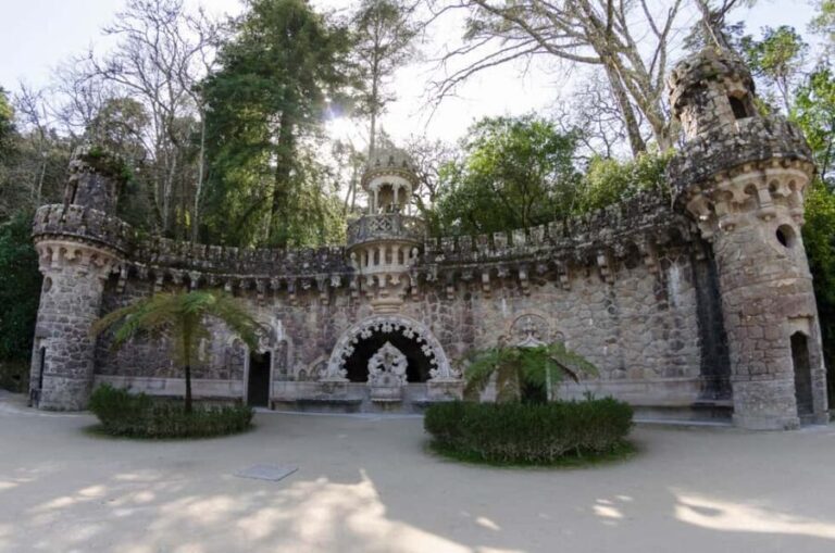 Lisbon: Sintra Luxury Van Tour with Regaleira & Cabo da Roca - First Stop: Quinta da Regaleira