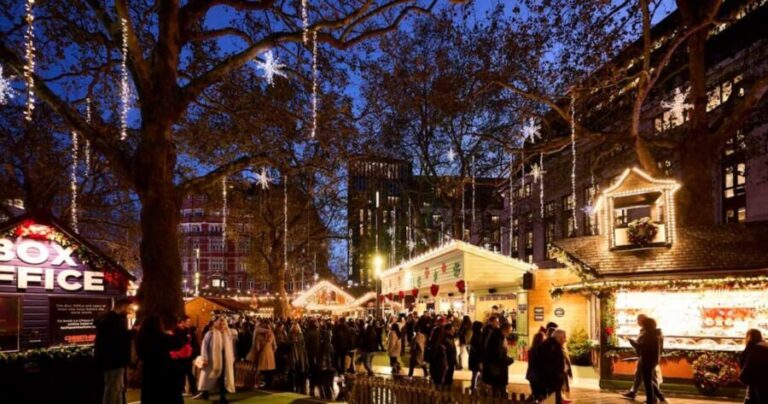 London: A luxurious Christmas in the charm of Covent Garden - Key Points