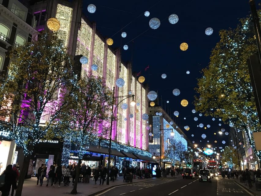 London Christmas Lights Open-Top Bus Tour. 2025 Early Bird - The Experience: What to Expect