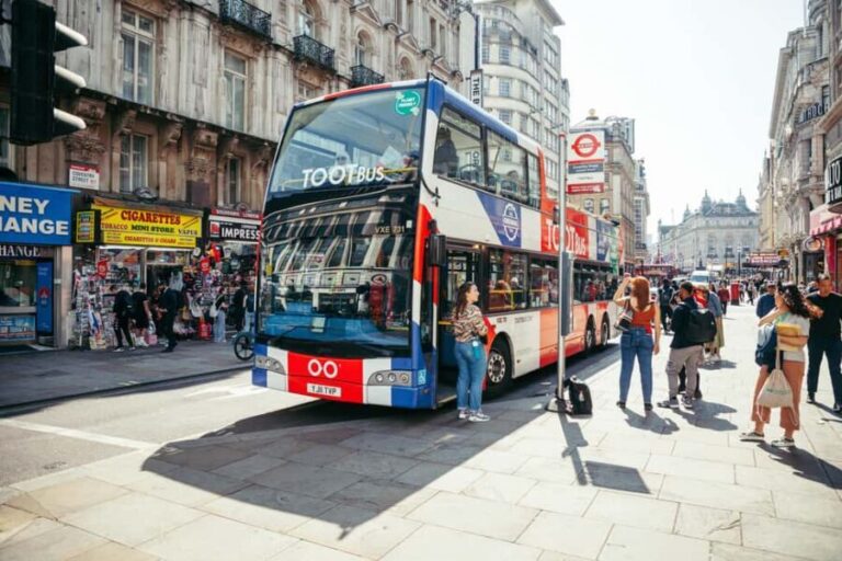 London: Tootbus Hop-on Hop-off (Optional River Cruise) - The Route and What to Expect