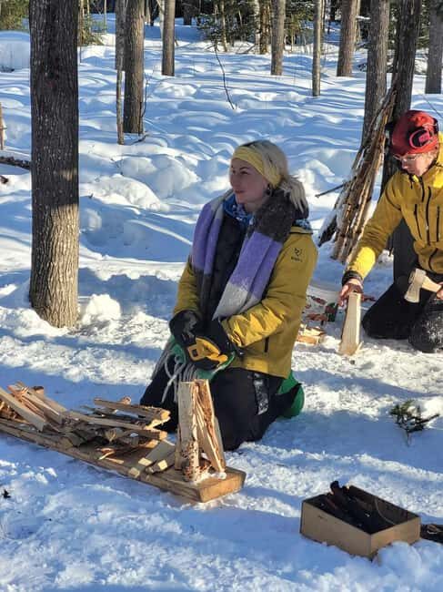 Lulea: Nordic Skills and Bivouac Building with Lunch - What You Can Expect from the Tour