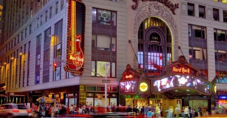 Meal at Hard Rock Cafe New York Times Square - The Dining Experience: What You Can Expect