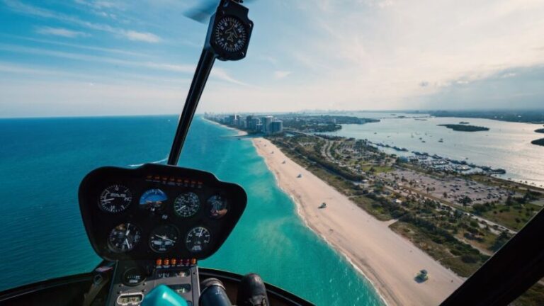 Miami: Luxury Private Helicopter Tour - Detailed Breakdown of the Itinerary