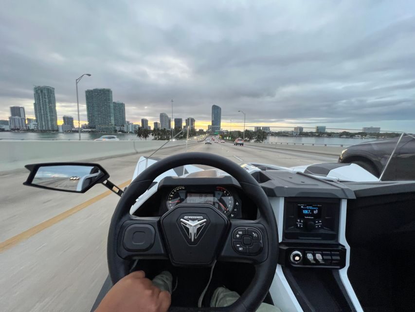 Miami: Polaris Slingshot Rental - The Itinerary and How to Make the Most of Your Hour