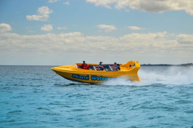 Miami: Speed Boat Sightseeing Thrill Ride - The Pros and Cons Based on Reviews