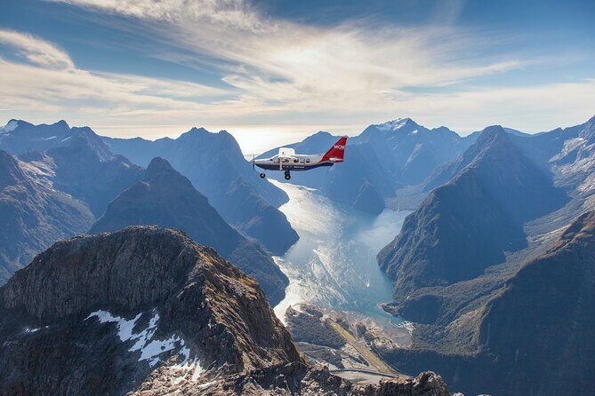 Milford Sound and the Glaciers Helicopter Tour including Landing from Queenstown - The Flight Path and Key Highlights