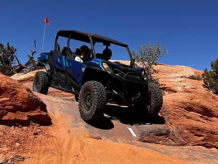 Moab: U-Drive UTV Sunset Guided Adventure on Hell's Revenge - The Detail on the Itinerary and Experience