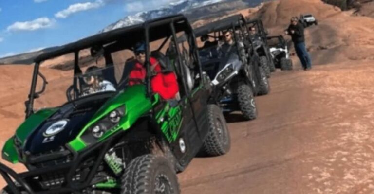 Moab: You Drive Guided Hell's Revenge UTV Tour - The Drive and Scenery