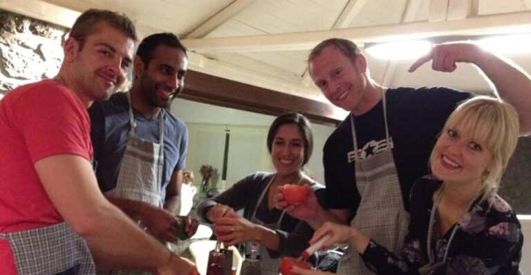 Mykonos: Cooking Class with Food and Wine - Detailed Breakdown of the Itinerary