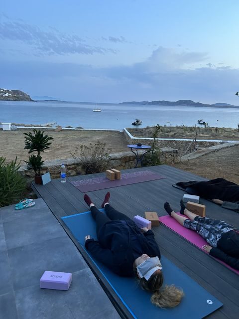 Mykonos: Sunset Group Yoga Session - The Stunning Location and Setting