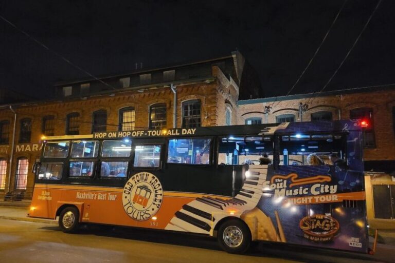 Nashville: Music City Nighttime Trolley Tour - The Practical Side of the Tour