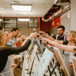 Neon Paint - Painting and Wine in the Dark in Warsaw - The Sum Up
