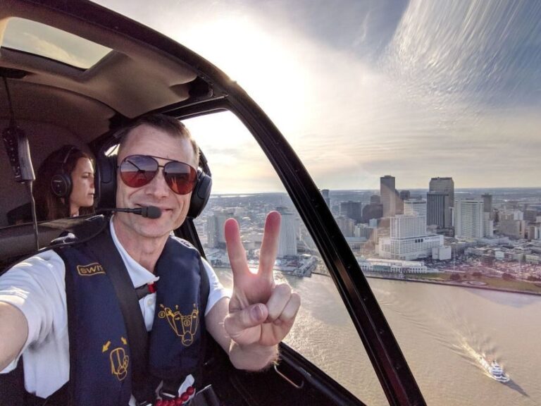 New Orleans: Daytime City Helicopter Tour - Starting Point: Lakefront Airport