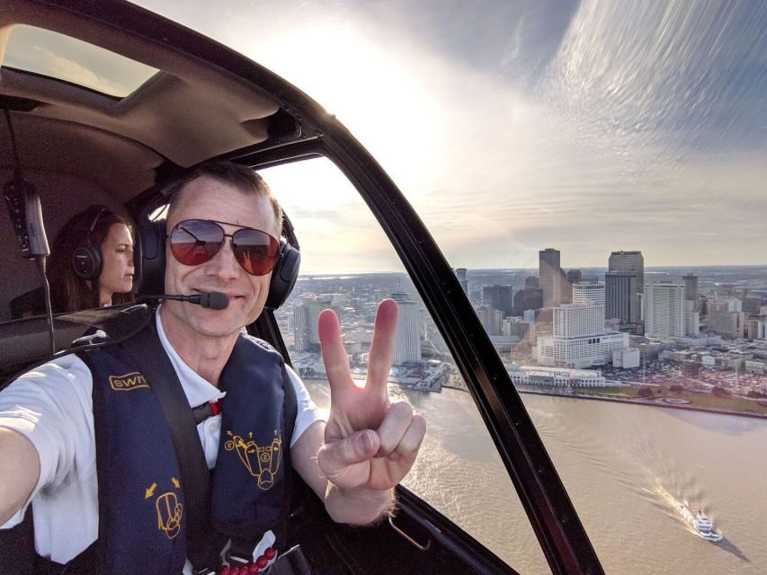 New Orleans: Daytime City Helicopter Tour - Starting Point: Lakefront Airport