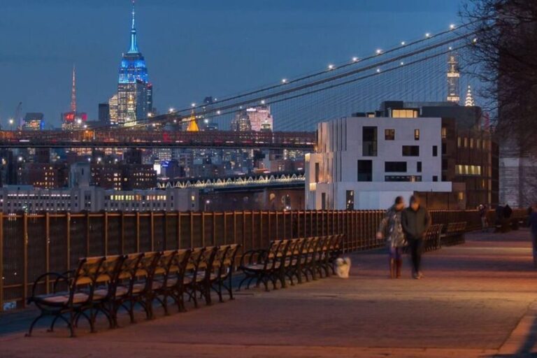 New York City: Night Skyline Bus Tour with Pizza Slice - Transportation & Group Dynamics