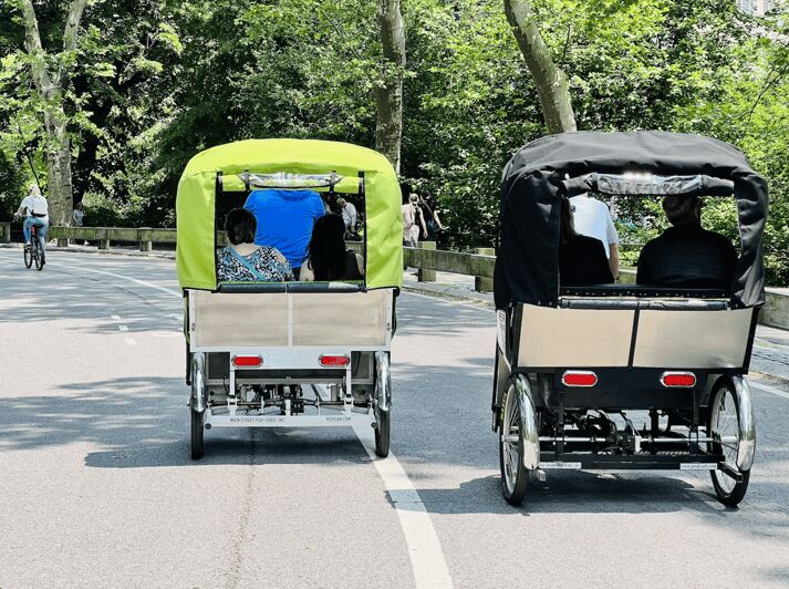 NYC: Private Central Park Pedicab Tours / PICKUP FROM MUSEUM - What to Expect from Your Central Park Pedicab Tour