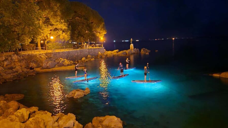 Opatija: Guided SUP Paddleboarding Adventure at Night - What Sets This Experience Apart