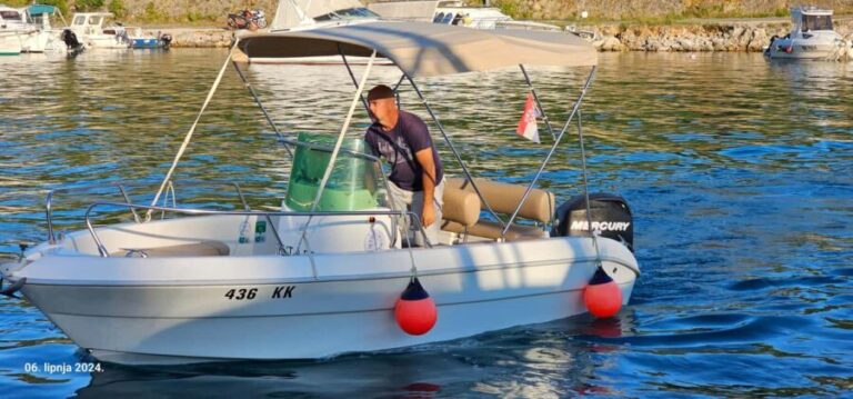 Otok Krk: Boat rentals in Pinezii - PRIMUS 17 60hp - Why This Experience Offers Great Value