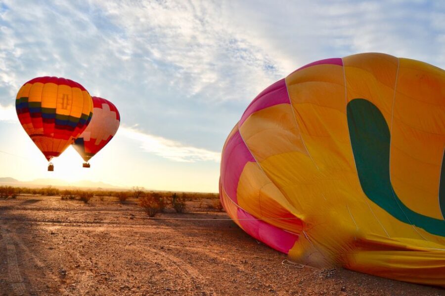 Phoenix: Hot Air Balloon Flight with Champagne - What It Feels Like to Be Up High