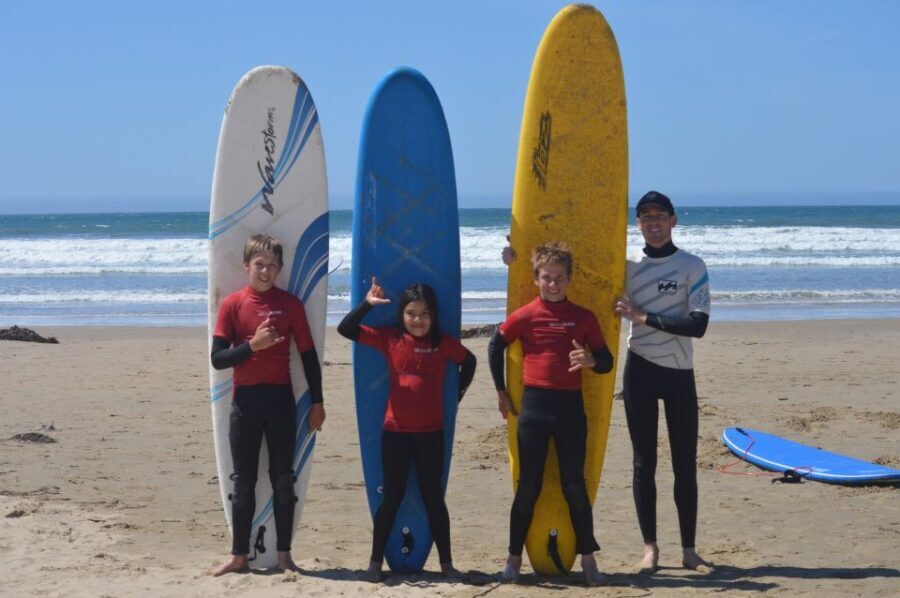 Pismo Beach: Private Group Surf Lesson- all equip included! - The Sum Up
