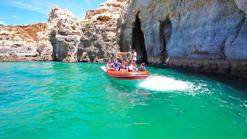Portimão: Benagil Full Caves Tour with Meal at Allgarbe - Key Points