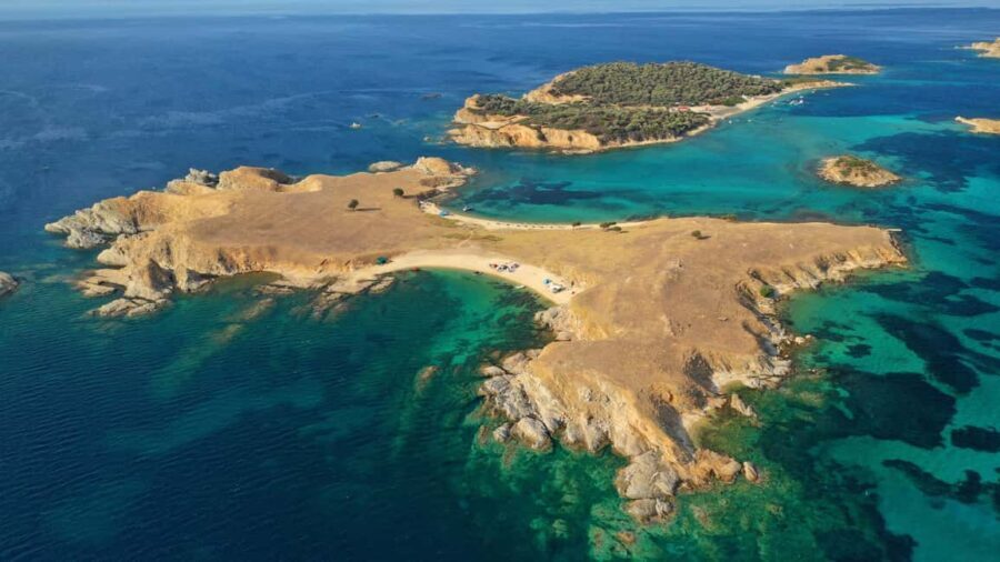Private boat trip Diaporos or Ammouliani with electric van - What to Expect on Your Private Boat Adventure