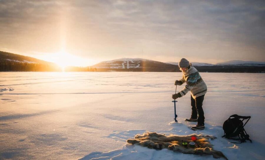 Pyhä: Ice Fishing Experience at Frozen Lake - The Practical Details