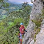 RAMALES DE LA VICTORIA, CANTABRIA: VIA FERRATA OF CALIZ, INITIATION - The Guides and Safety Measures